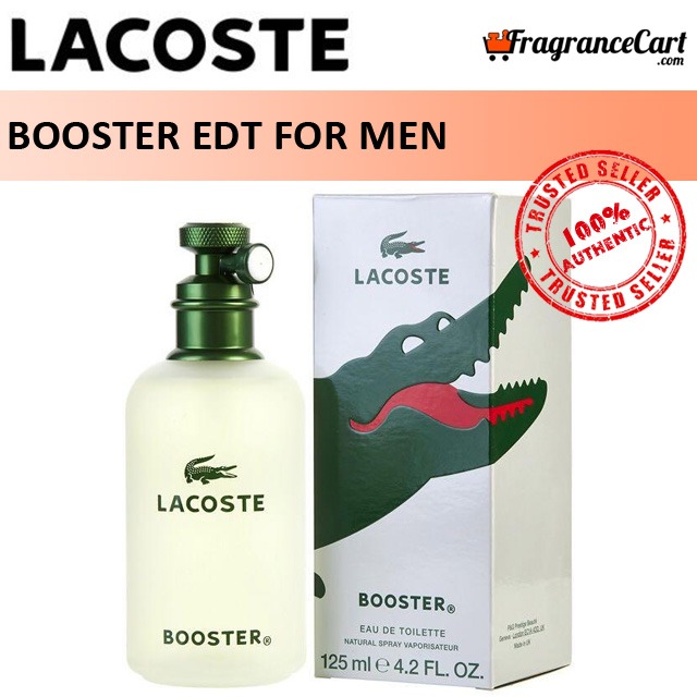 Lacoste Booster EDT for Men (75ml/125ml) Eau de Toilette Boost Green ...
