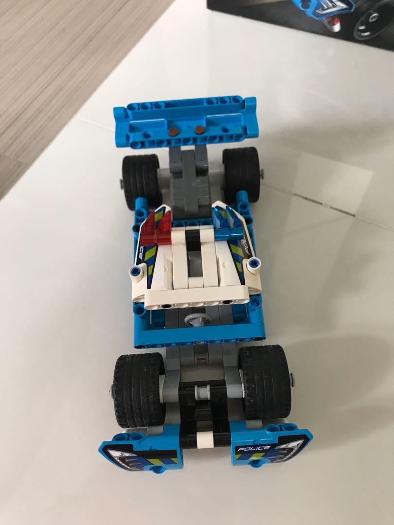 LEGO technic pull back police car, Hobbies & Toys, Toys & Games on ...
