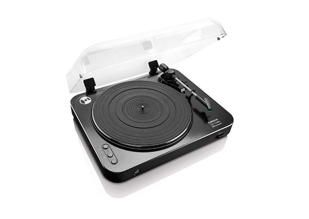 Lenco LBT-120 | 35 &45 RPM Semi-Automatic Belt Drive USB Turntable for ...