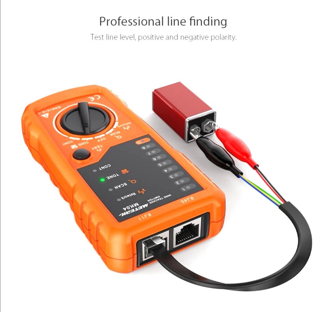 Meterk 4.0 out of 5 stars 272Reviews Wire Tracker Meterk RJ11 RJ45 Line ...
