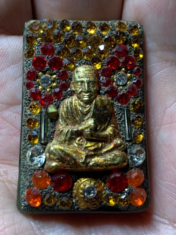 Phra Somdej Ajarn Toh Jade Wat Phra Kaew Thai Amulet, Hobbies & Toys ...