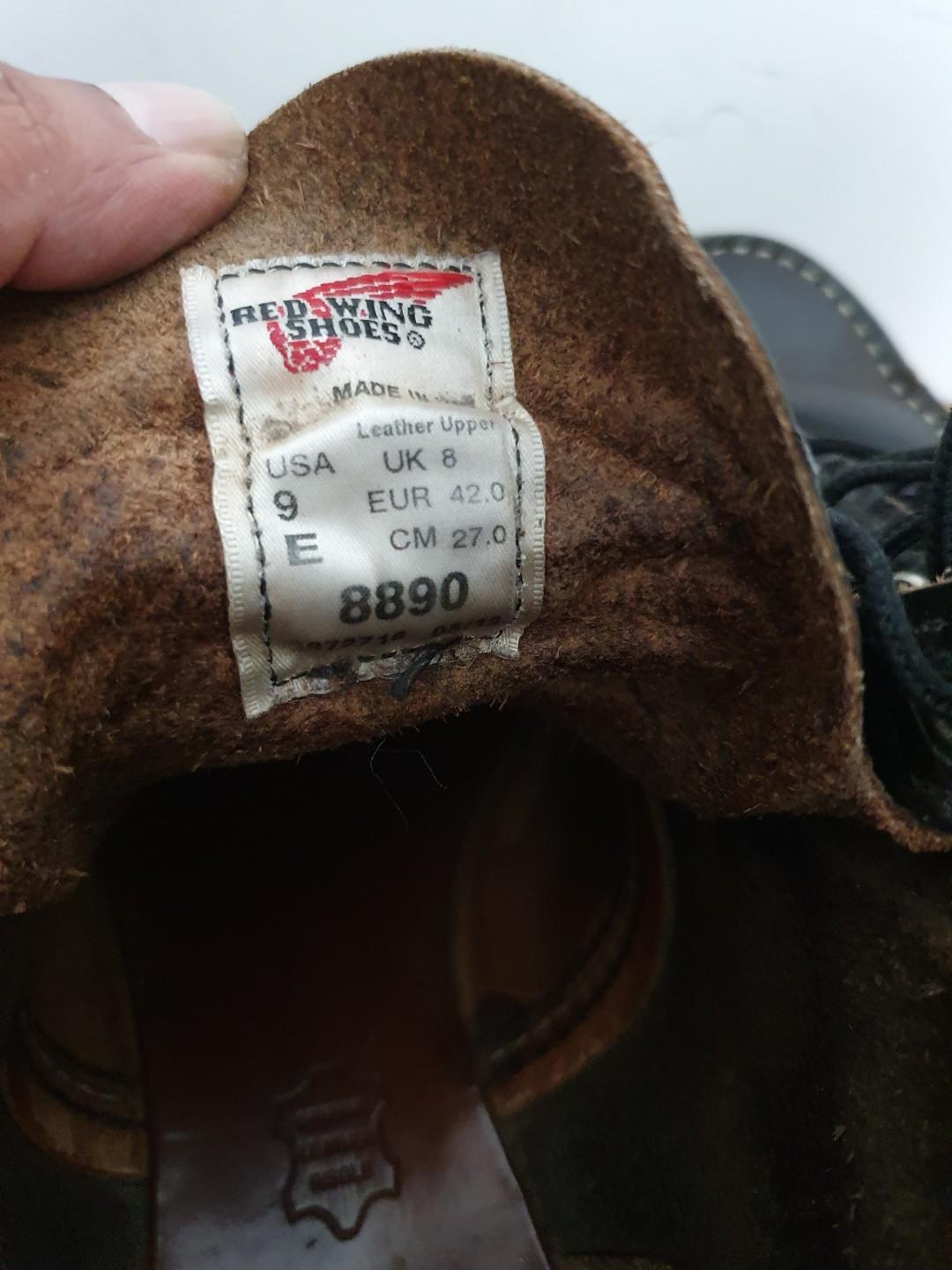 Red Wing 8890 (charcoal), Men's Fashion, Footwear, Boots on Carousell