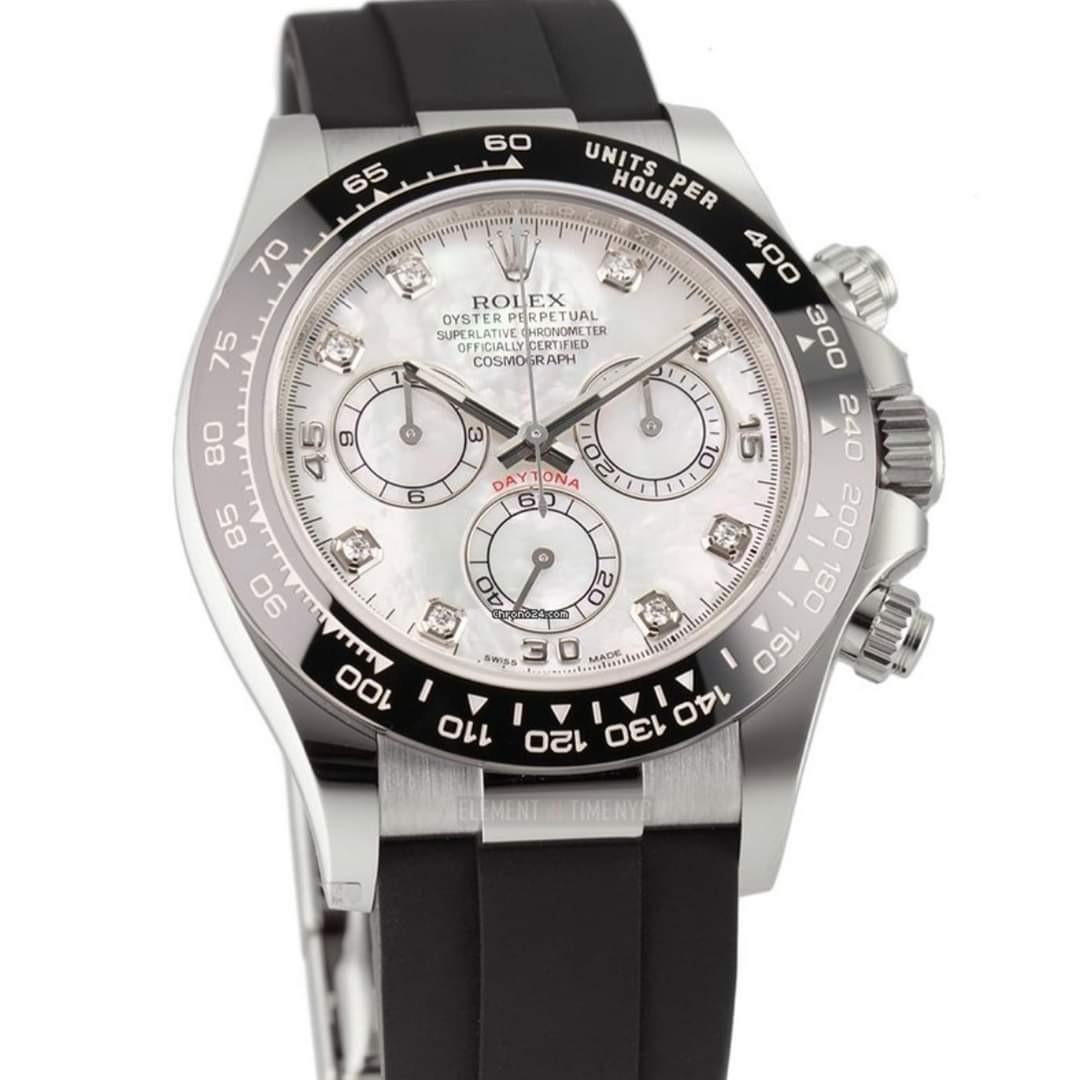 Rolex daytona Oysterflex MOP, Luxury, Watches on Carousell