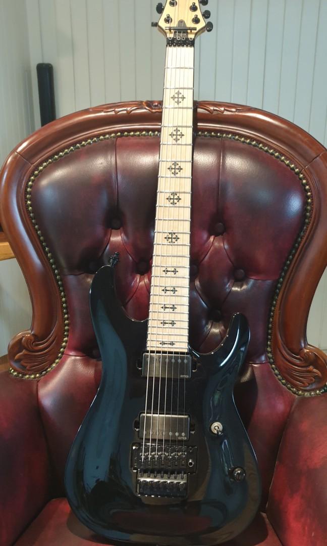 Schecter Jeff Loomis JL7 FR 7 String Electric guitar, Hobbies & Toys ...