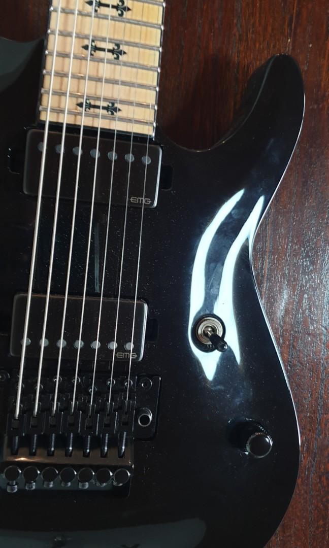 Schecter Jeff Loomis JL7 FR 7 String Electric guitar, Hobbies & Toys ...