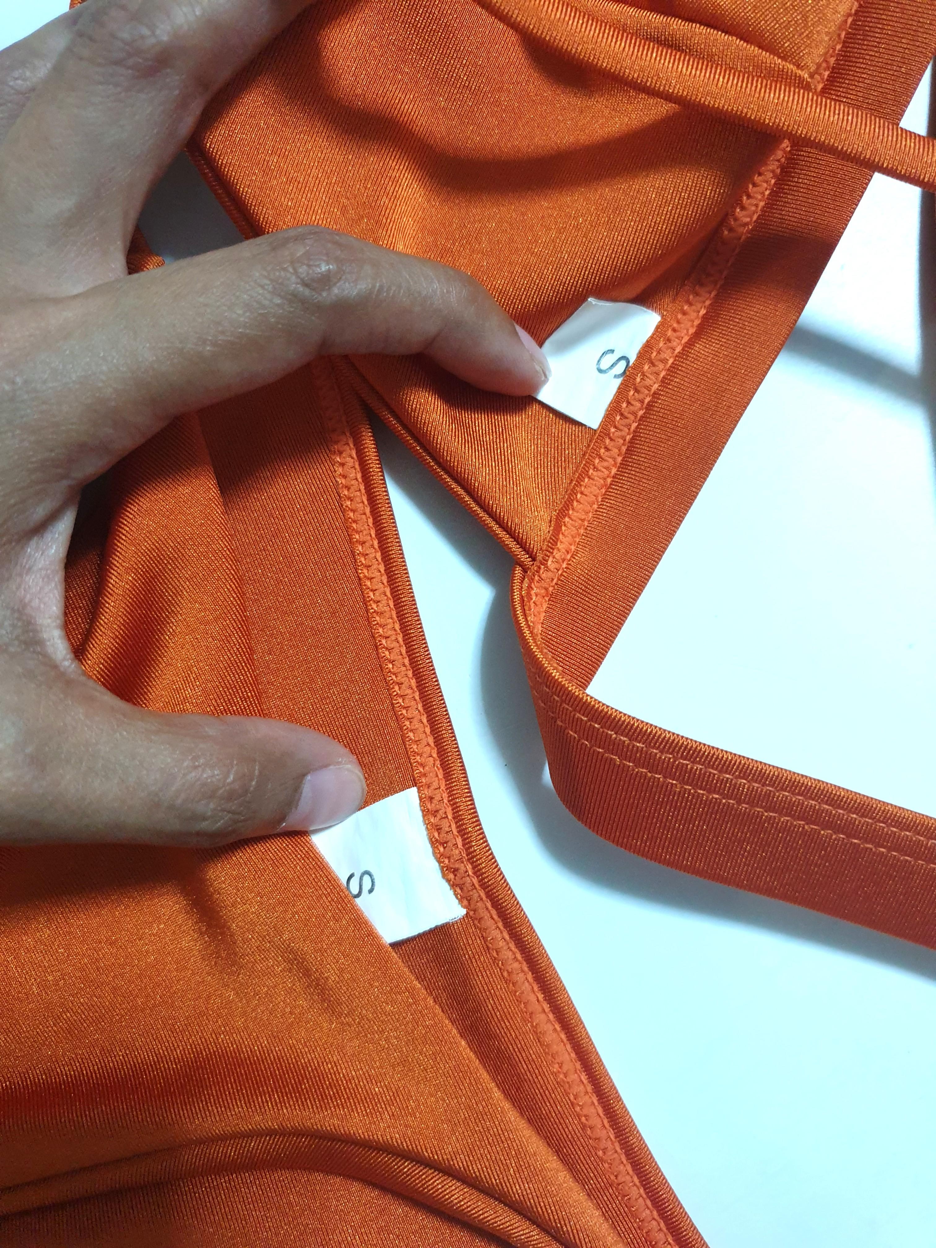 Sexy Orange Bikini Womens Fashion Swimwear Bikinis And Swimsuits On Carousell