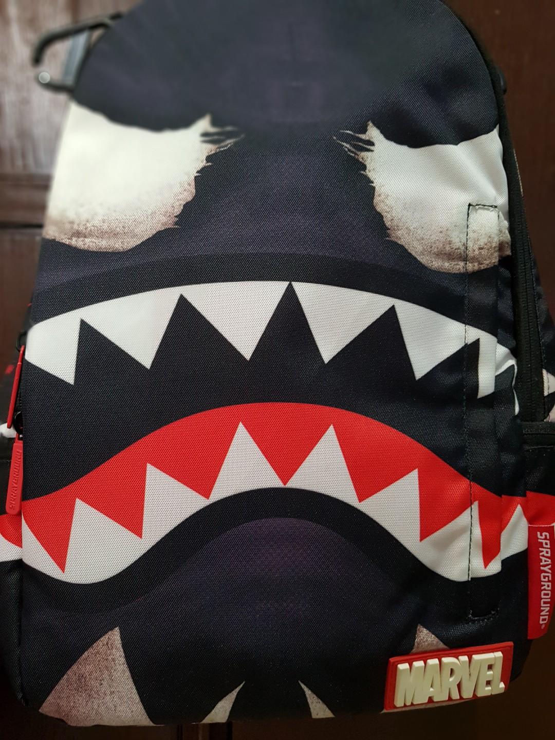 Sprayground_Venom_Spriderman backpack, Men's Fashion, Bags, Backpacks ...