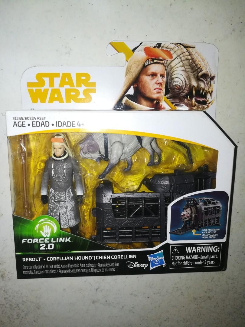 Star Wars 3.75 Force Link 2.0 Rebolt & Corellian Hound, Hobbies & Toys ...