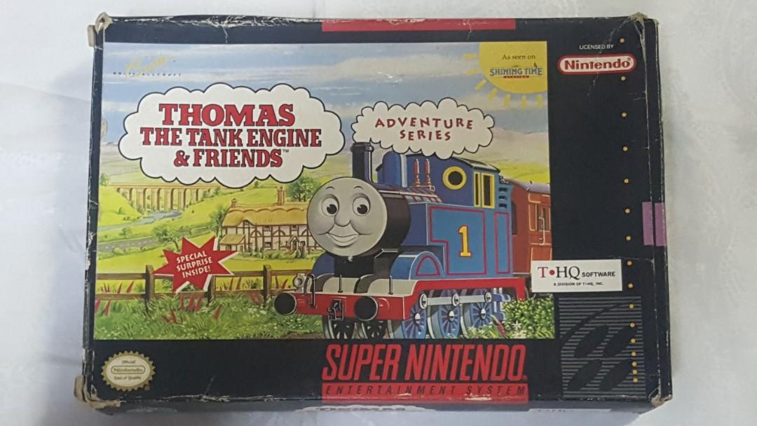 Super Nintendo Entertainment Thomas The Tank Engine & Friends, Video ...