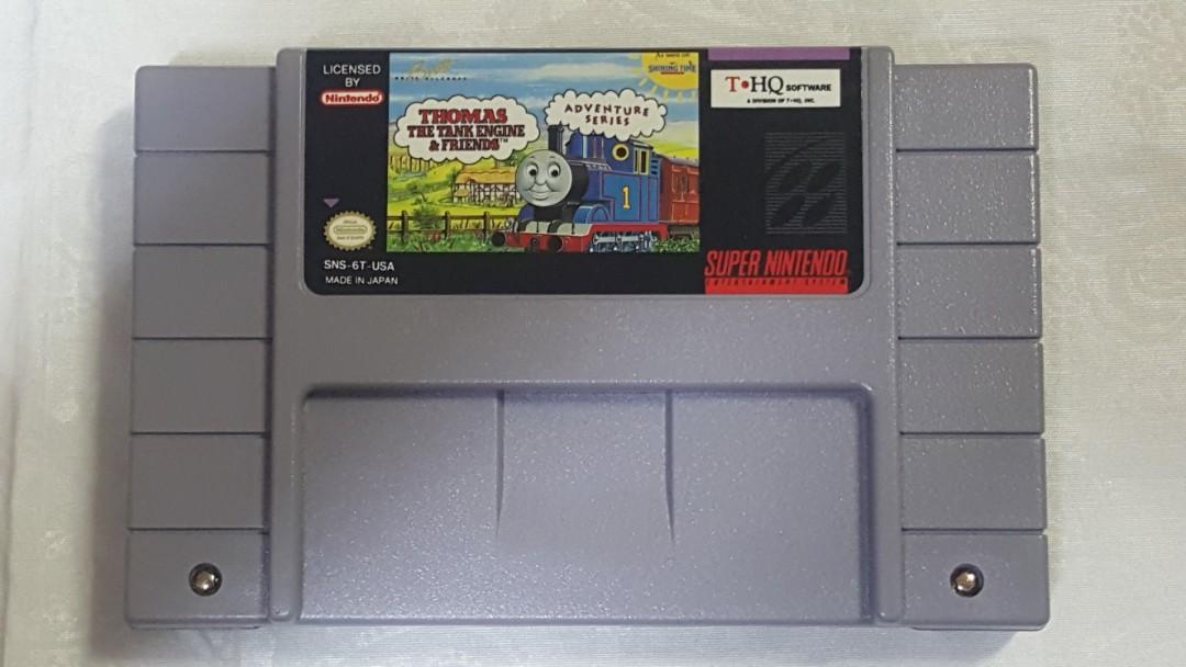 Super Nintendo Entertainment Thomas The Tank Engine & Friends, Video ...
