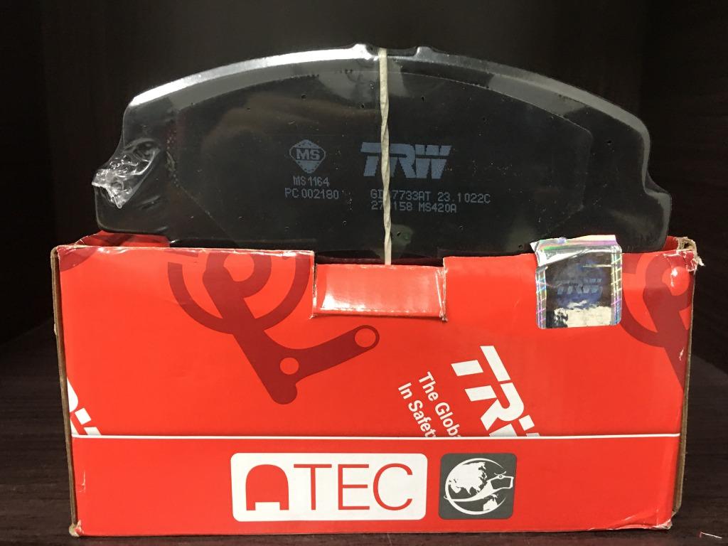 TOYOTA ESTIMA ACR50 / VELLFIRE / ALPHARD ANH20 & GGH20 FRONT BRAKE PAD ...