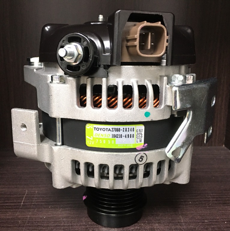 TOYOTA ESTIMA ACR50 & VELLFIRE & ALPHARD ANH20 ALTERNATOR (PART NO ...