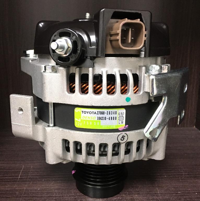 TOYOTA ESTIMA ACR50 & VELLFIRE & ALPHARD ANH20 ALTERNATOR (PART NO ...