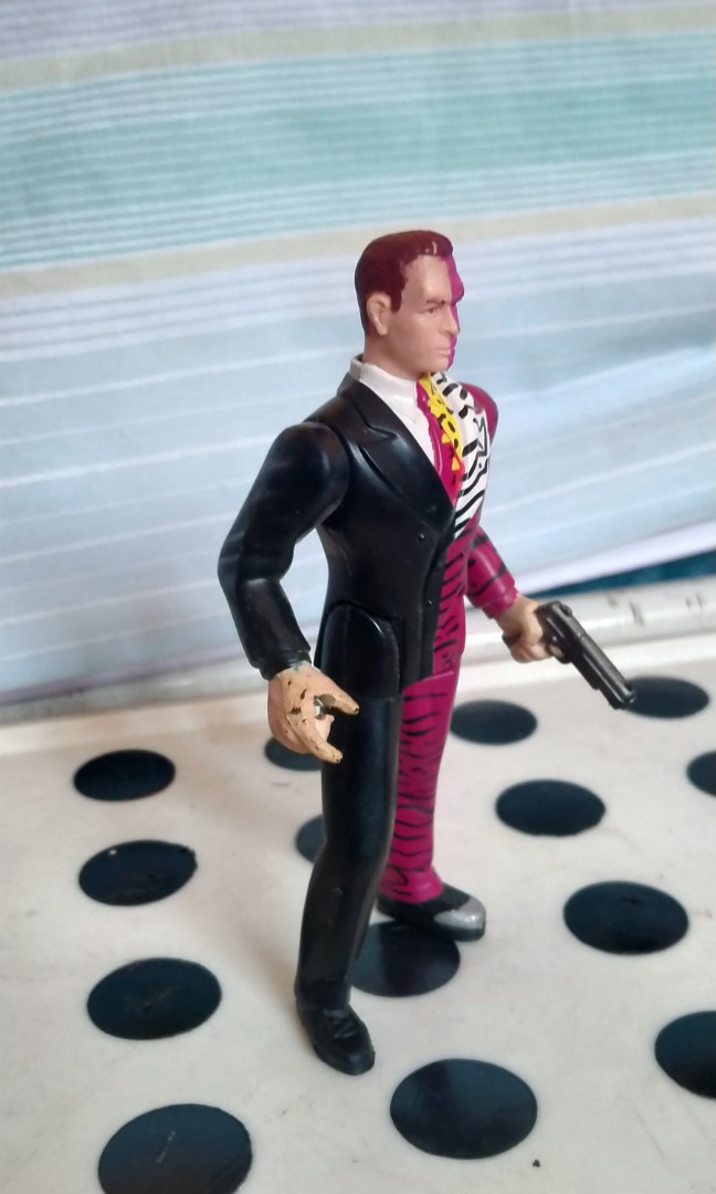 Two Face Batman enemy, Hobbies & Toys, Toys & Games on Carousell
