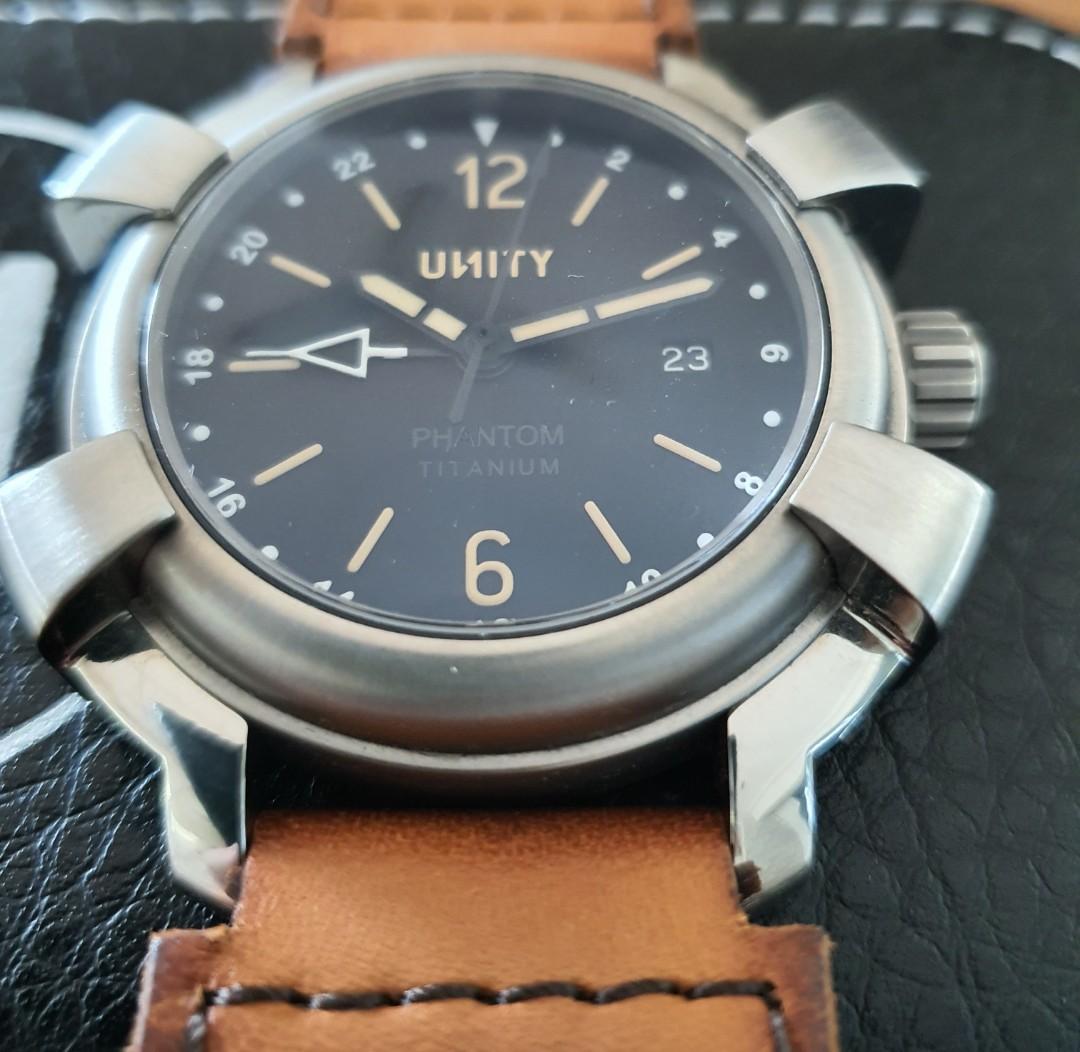 UNITY PHANTOM GMT ETA 2893-2 Watch (TITANIUM GRADE 5), Mobile Phones ...