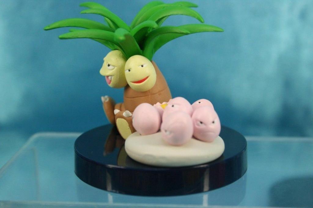 寵物小精靈 扭蛋 立體圖鑑 蛋蛋 椰蛋樹 向日種子 向日花怪 Pokemon Zukan DP6 1/40 Scale Real Figure ...