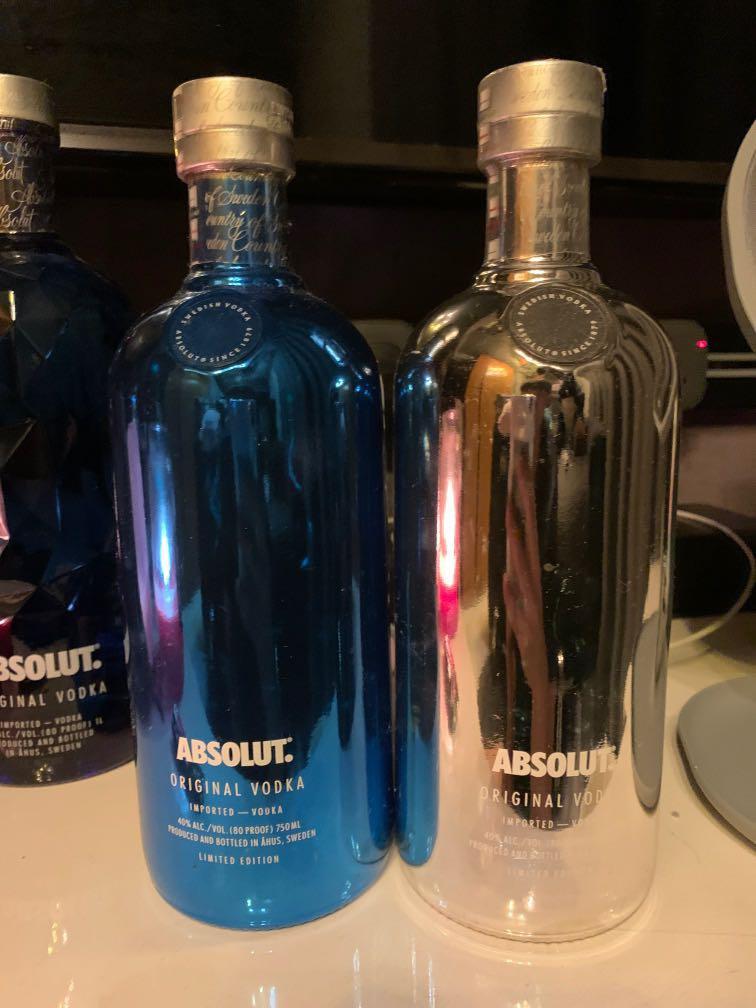 Absolut Vodka 750ML, Food & Drinks, Alcoholic Beverages on Carousell