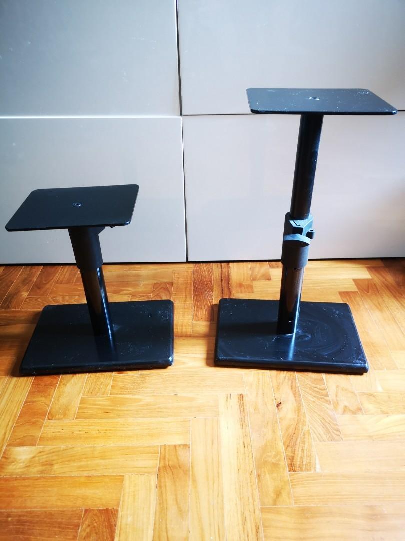 Adjustable Height Desktop Speaker Stands (Pair), Audio, Soundbars ...