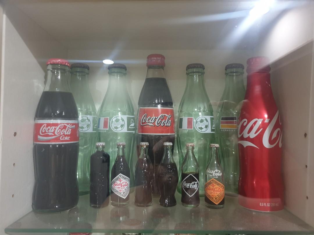 Coca Cola Coke Bottles Collection IKEA Display Cabinet, Hobbies & Toys ...