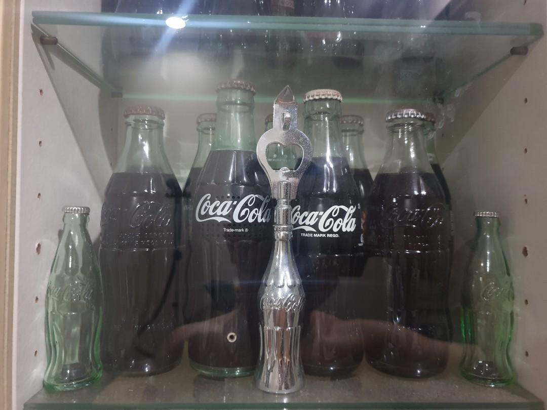 Coca Cola Coke Bottles Collection IKEA Display Cabinet, Hobbies & Toys ...