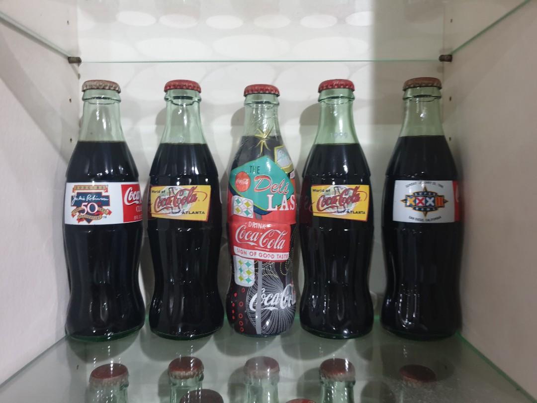 Coca Cola Coke Bottles Collection IKEA Display Cabinet, Hobbies & Toys ...