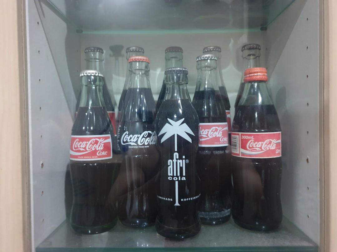 Coca Cola Coke Bottles Collection IKEA Display Cabinet, Hobbies & Toys ...