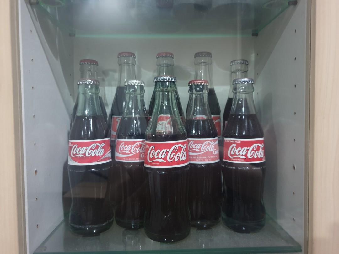 Coca Cola Coke Bottles Collection IKEA Display Cabinet, Hobbies & Toys ...