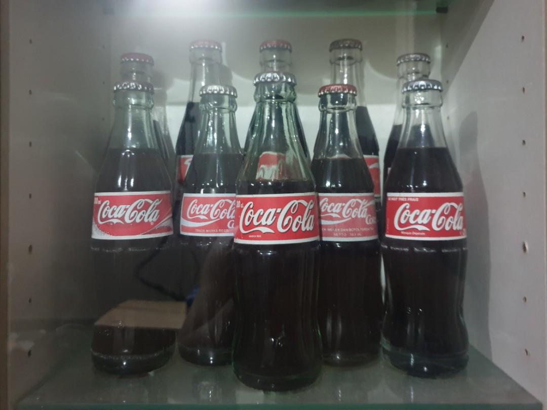 Coca Cola Coke Bottles Collection IKEA Display Cabinet, Hobbies & Toys ...