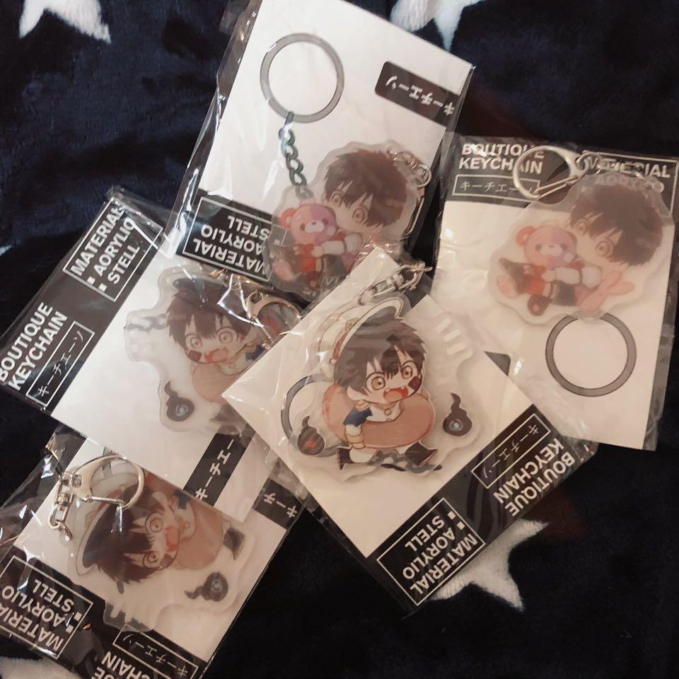 INSTOCK Hanako kun Acrylic Keychains Standees Tsukasa Nene Kou, Hobbies ...