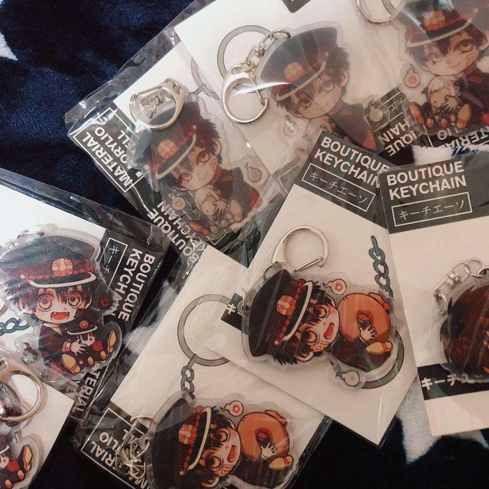 INSTOCK Hanako kun Acrylic Keychains Standees Tsukasa Nene Kou, Hobbies ...