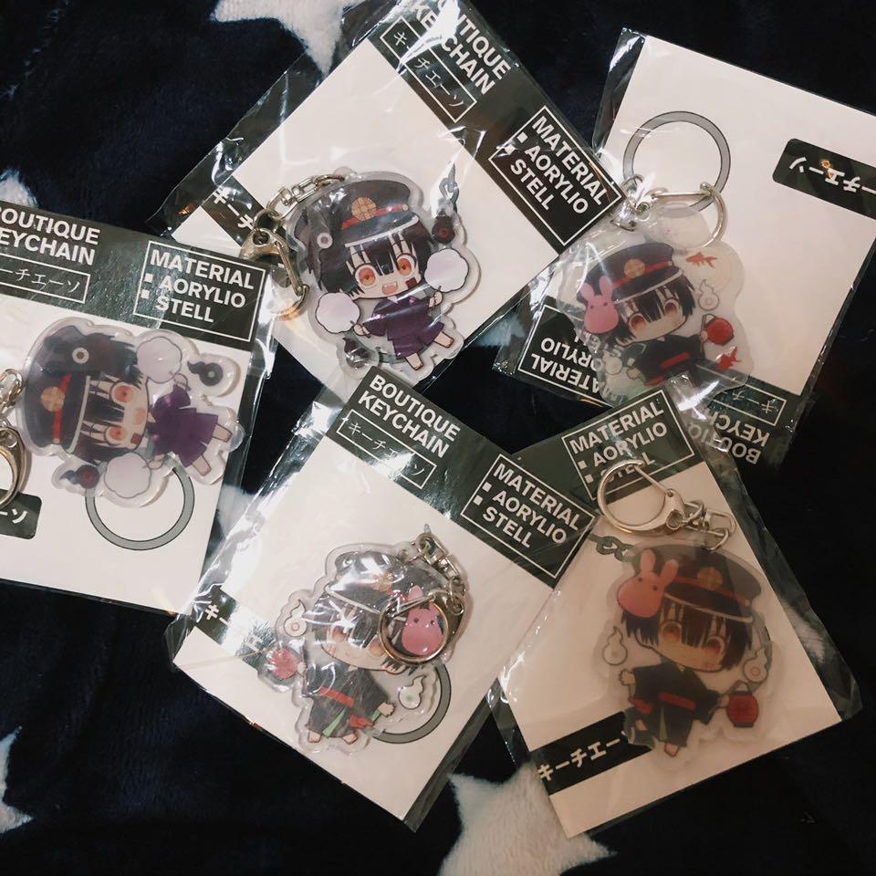 INSTOCK Hanako kun Acrylic Keychains Standees Tsukasa Nene Kou, Hobbies ...