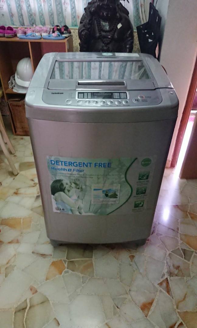 LG 9.5kg Top Load Washing Machine, TV & Home Appliances, Washing ...