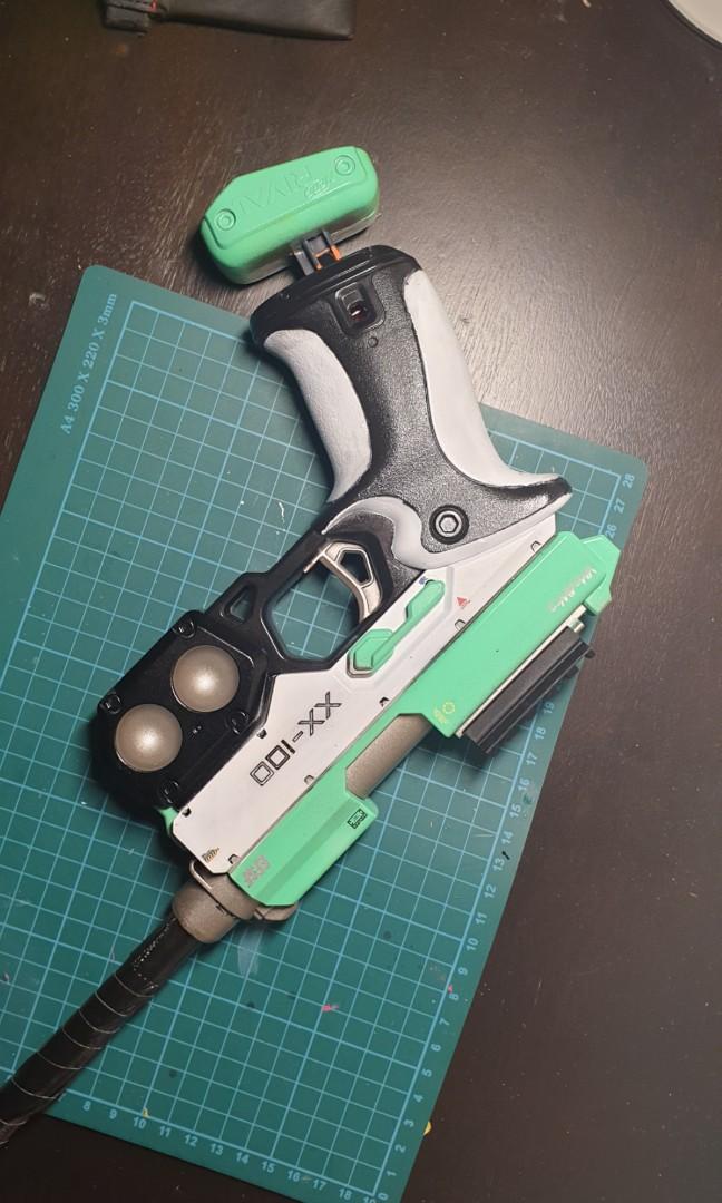 Nerf knockout EXs pilot themed mod+paintjob, Hobbies & Toys, Stationery ...