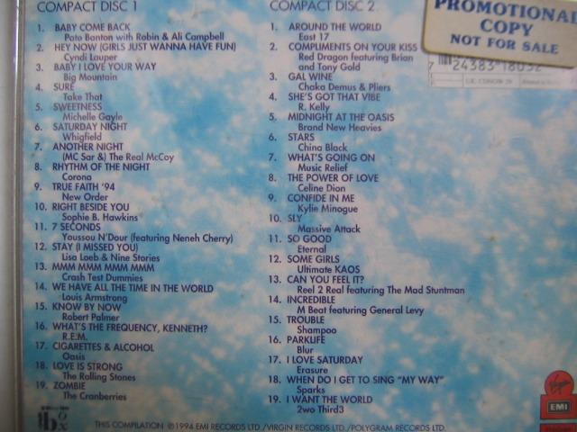 Now 29 CD (Cyndi Lauper, Take That, Whigfield, New Order, Louis ...