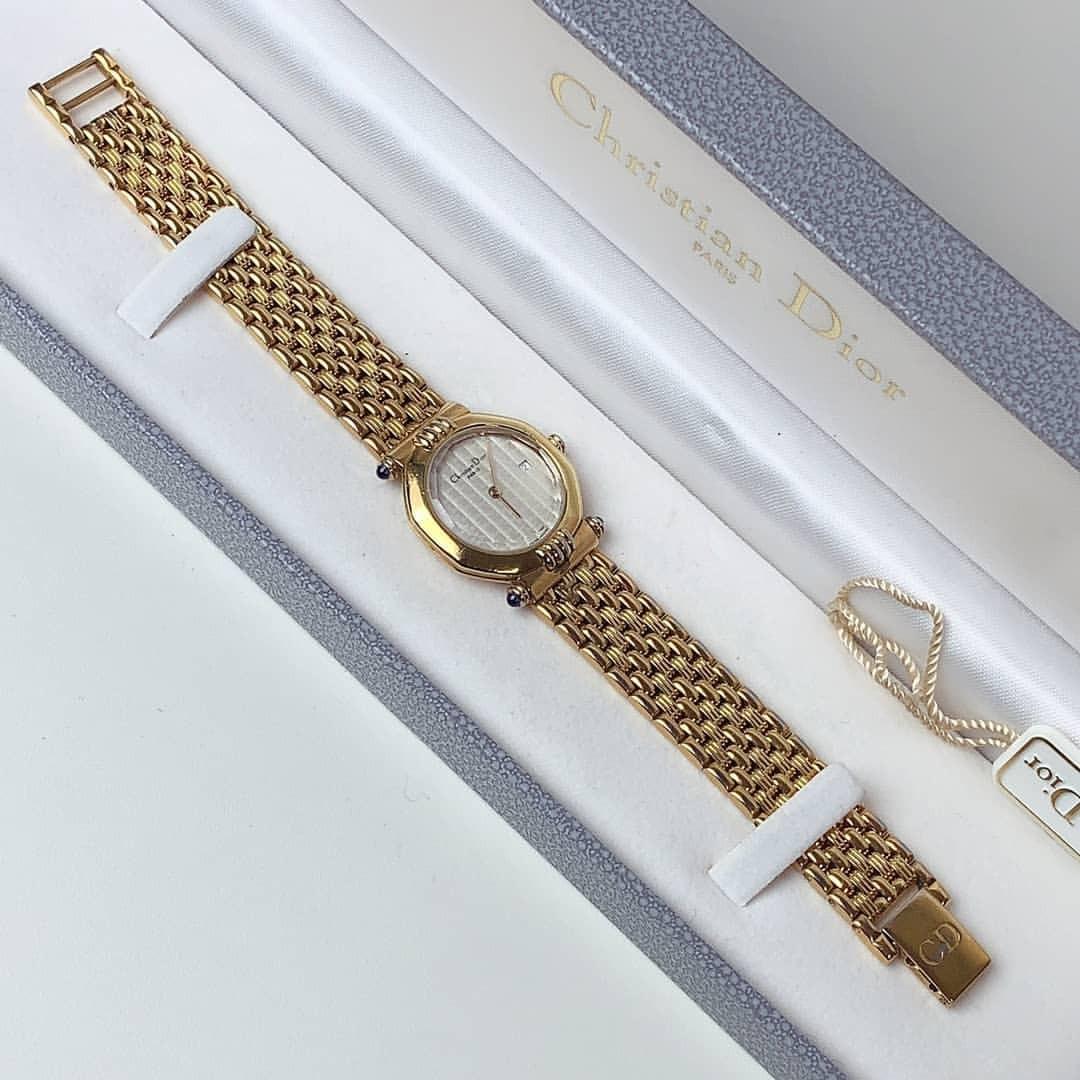 Original Christian Dior quartz watch, Luxury, Watches on Carousell