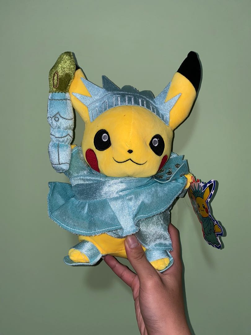 Pokemon pikachu plush (Paris), Hobbies & Toys, Toys & Games on Carousell