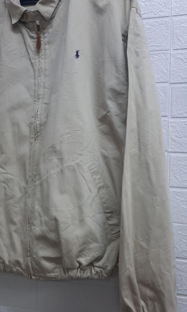 Vintage Polo Ralph Lauren Harrington Jacket, Men's Fashion, Tops & Sets, Tshirts & Polo Shirts ...