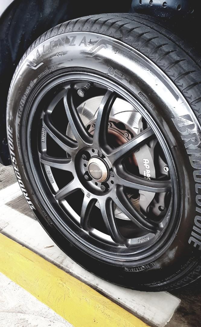 Prodrive GC-010G 18" PCD 5x100, Car Accessories, Tyres & Rims on Carousell