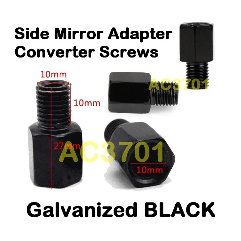 Side Mirror Adapter Screw / Converter, Motorcycles, Motorcycle ...