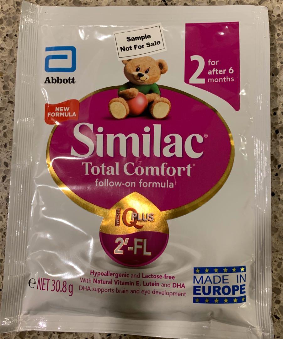 Similac Total Comfort stage 2 sachets, Babies & Kids, Nursing & Feeding ...