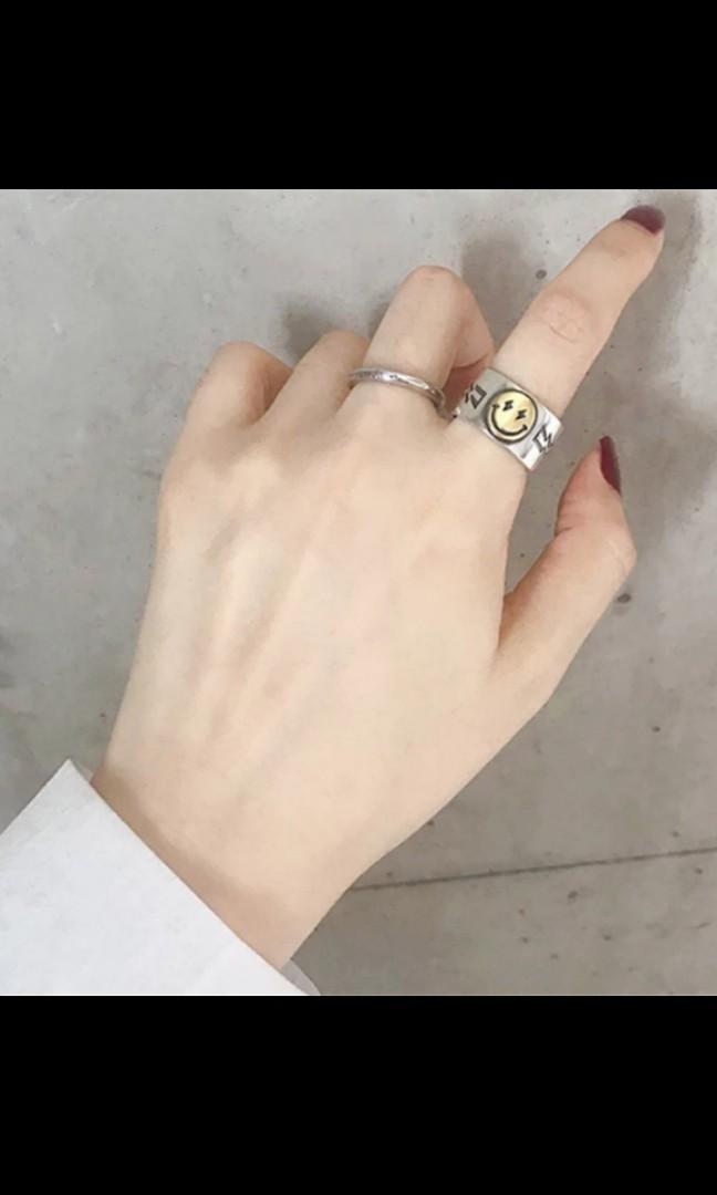 Smiley Ring, Women's Fashion, Watches & Accessories, Other Accessories ...