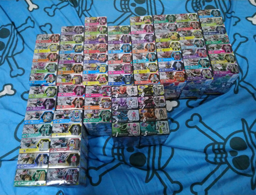 全新絕版日版幪面超人盒玩 元袓裝動 SODO 仮面ライダーエグゼイドSTAGE 1~10 +大装動 全 77種+魂限定 6商品セット ...