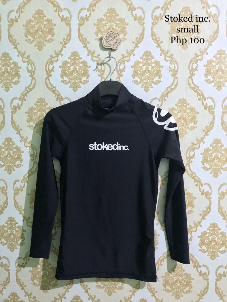Stokedinc. Rash Guard for Women, Men's Fashion, Activewear on Carousell