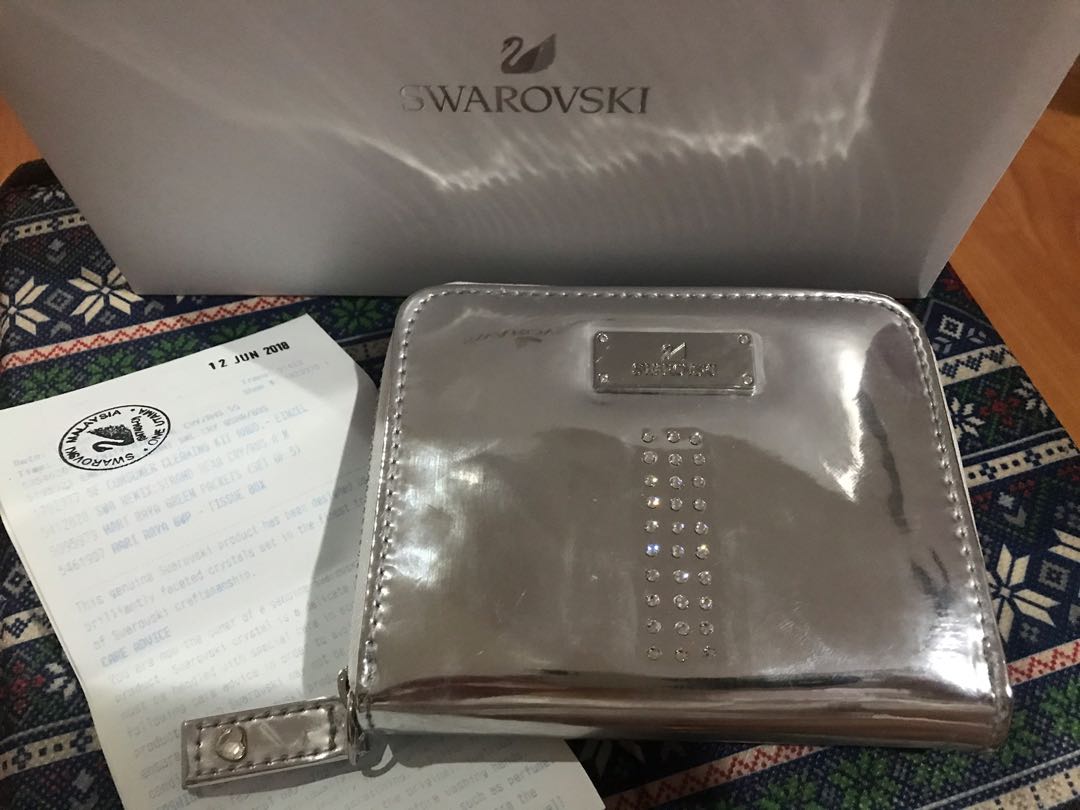 Swarovski Small Wallet, Women's Fashion, Bags & Wallets, Purses ...