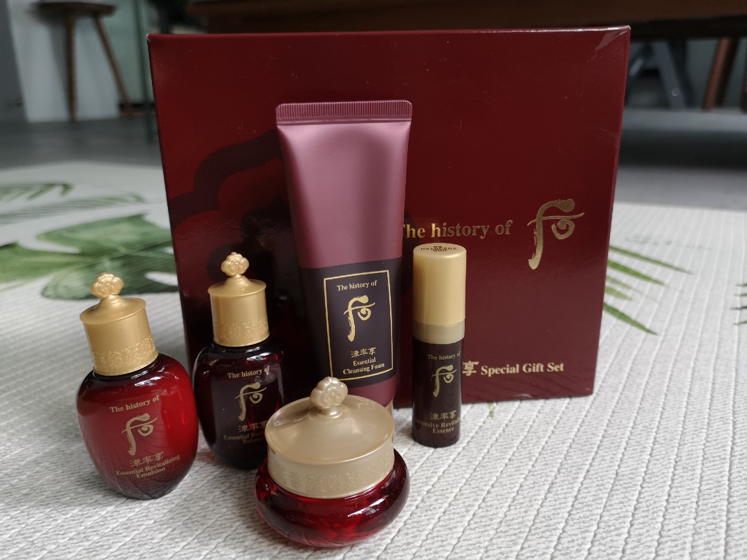 The History of Whoo Special 5 pc Gift Set, Beauty & Personal Care, Face ...