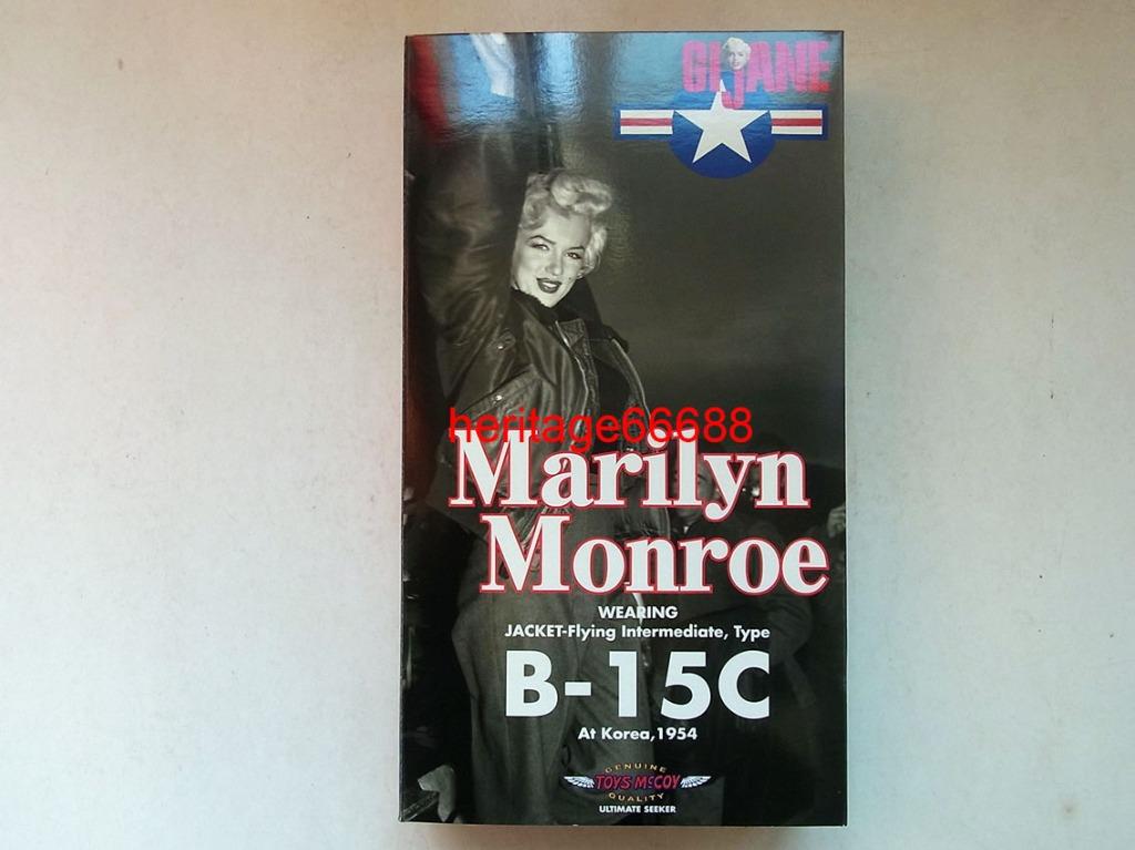 瑪麗蓮夢露 Toys McCoy Marilyn Monroe 12" Action Figure with 1954 B-15 Jacket G.I.Jane Joe, 興趣及遊戲, 玩具 ...