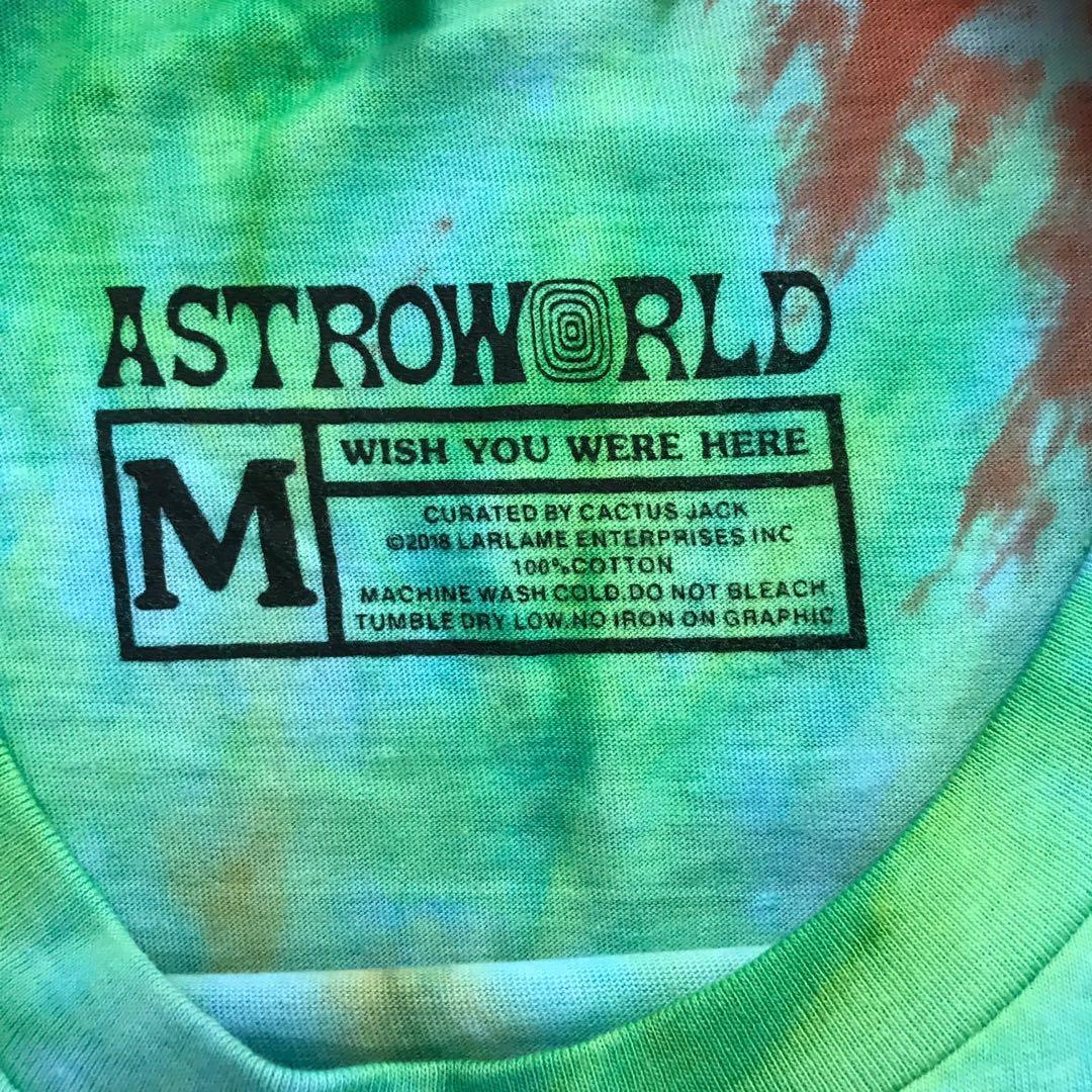 Travis Scott Astroworld Sicko Tee, Men's Fashion, Tops & Sets, Tshirts ...