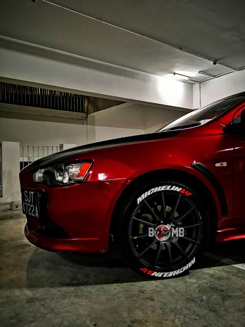 Tyrebomb / tyre tag / tyre sticker / tyre kit / tyre decal, Car ...