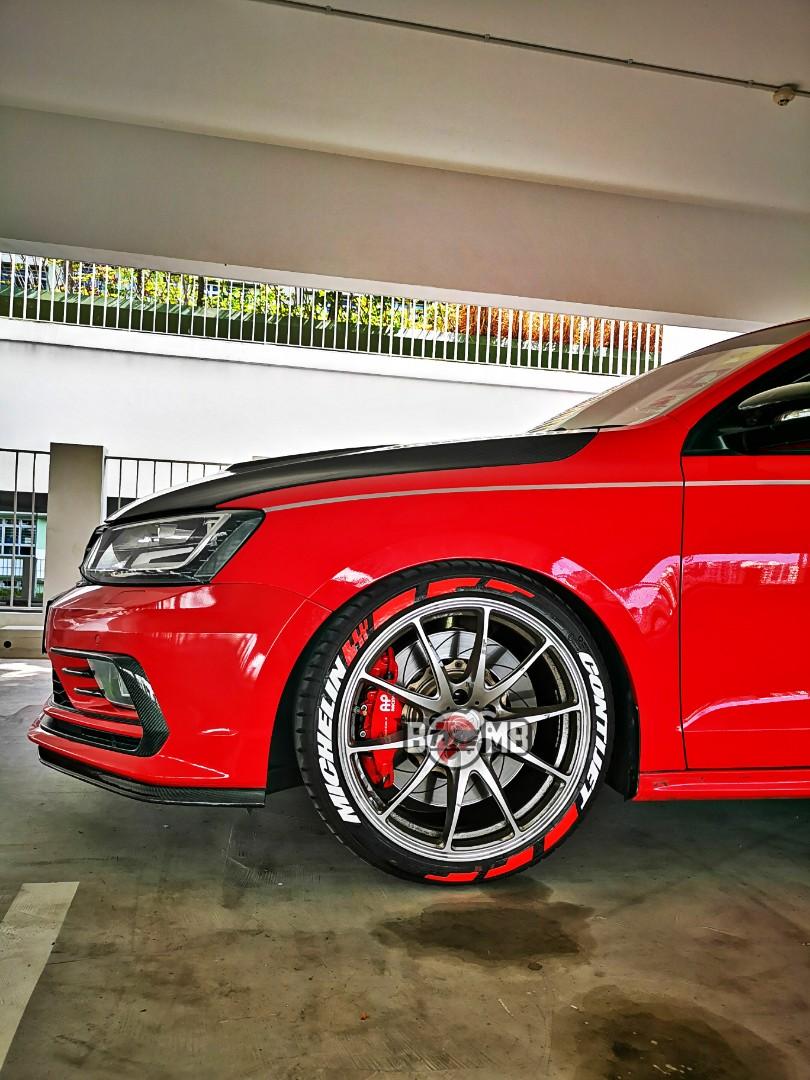 Tyrebomb / tyre tag / tyre sticker / tyre kit / tyre decal, Car ...