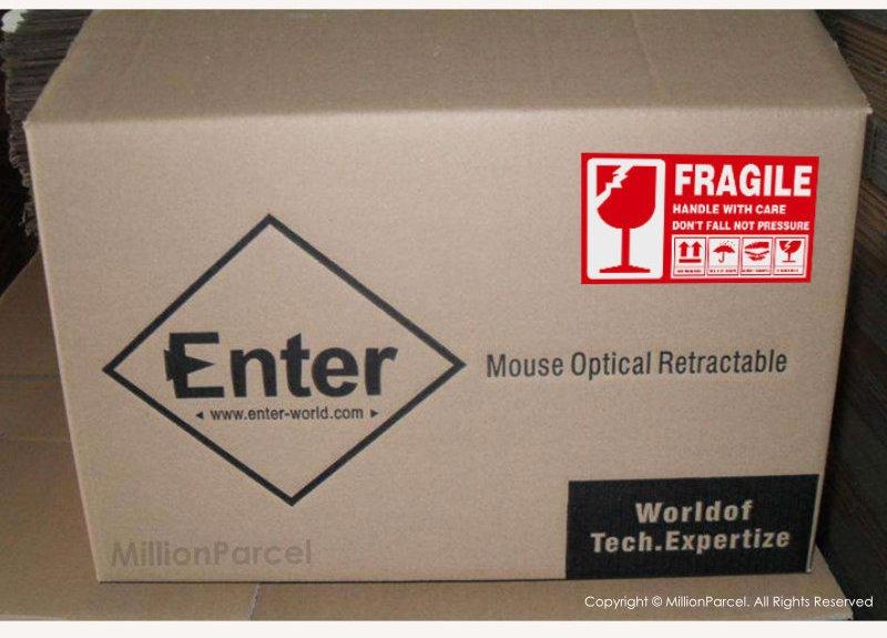 Fragile Label Sticker 2 size | Carton Box Sticker | Bubble Wrap Sticker ...